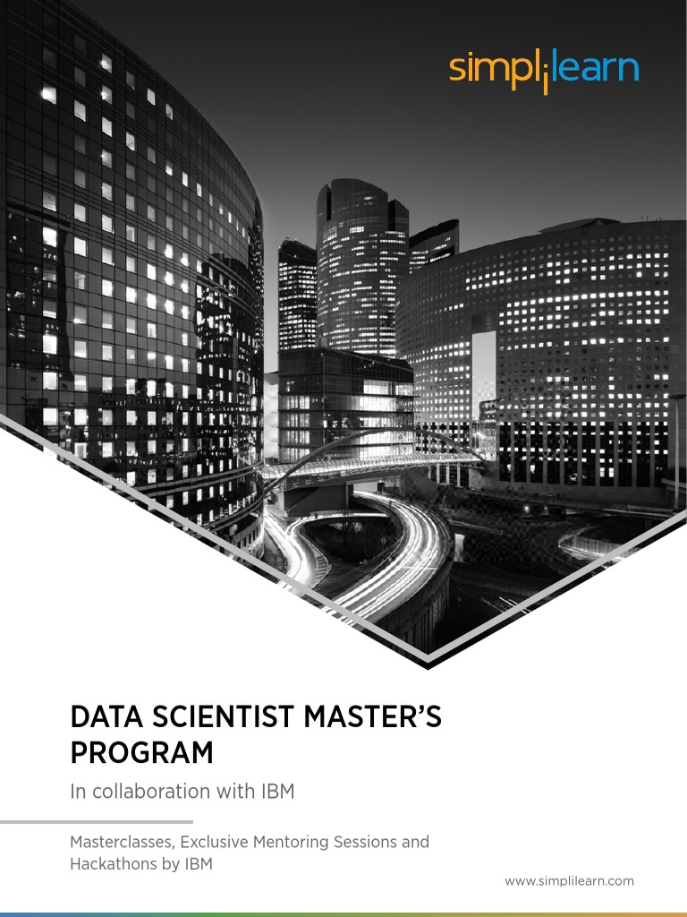 Data Scientist Master Program Slimup v2 | PDF | Machine Learning | Statistics