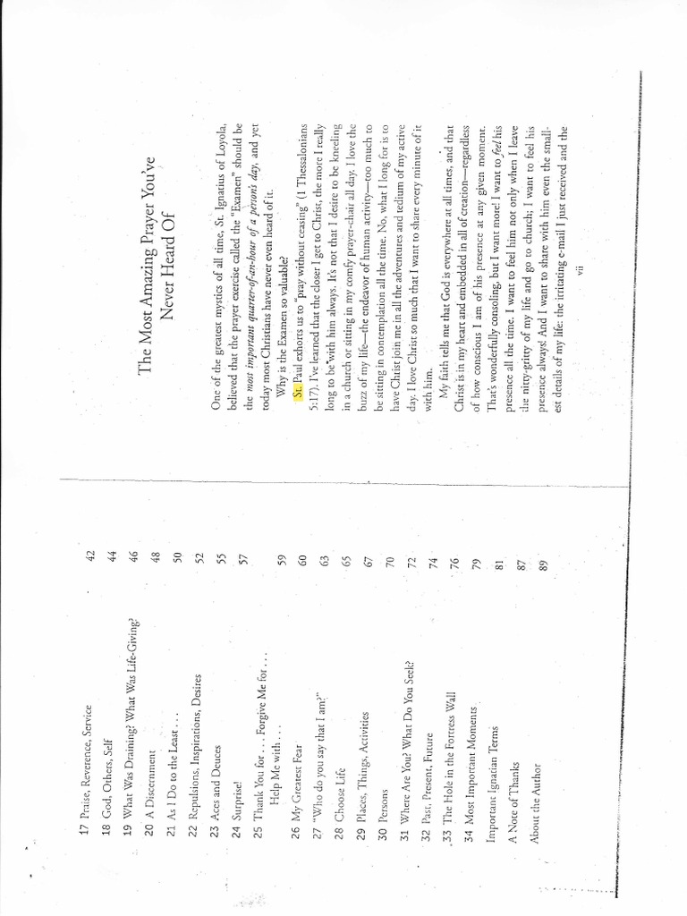 (LAMPIRAN 2) Mark E. Thibodeaux - Reimagining The Ignatian Examen | PDF (LAMPIRAN 2) Mark E. Thibodeaux - Reimagining The Ignatian Examen | PDF