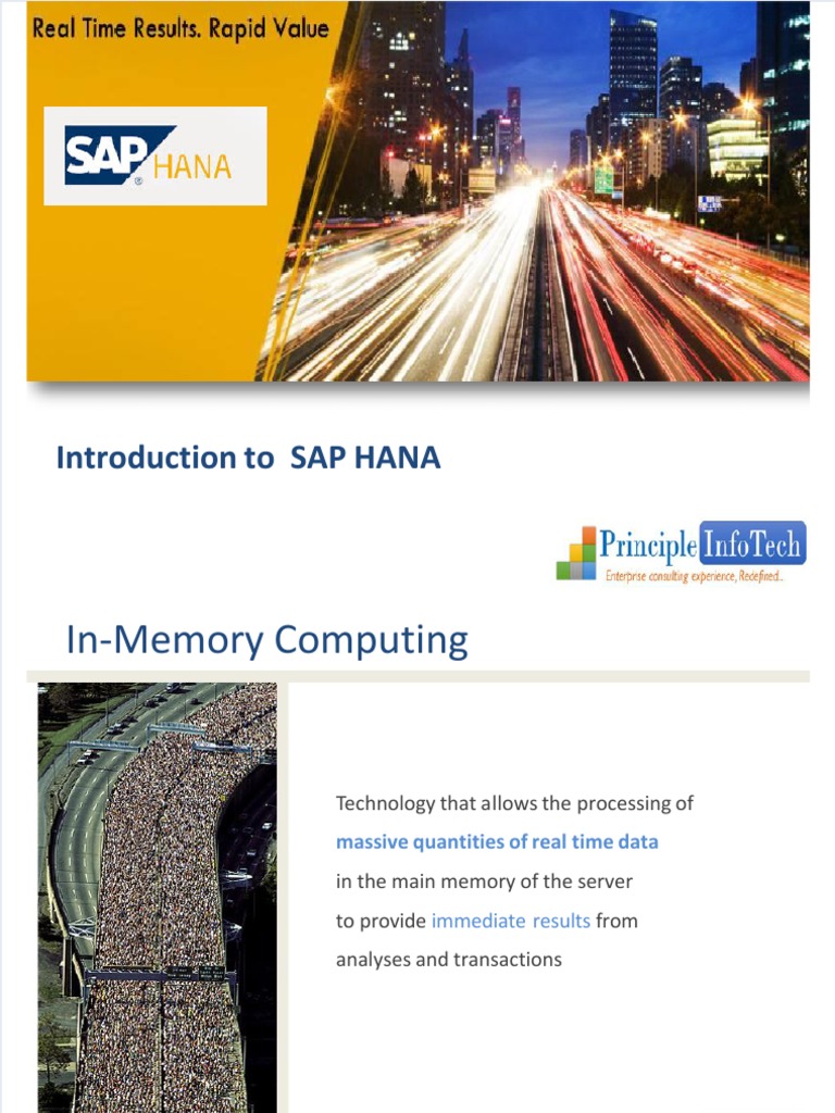 Dokumen - Tips - Sap Hanasap Hana Database Intraoduction To Sap Hana ...
