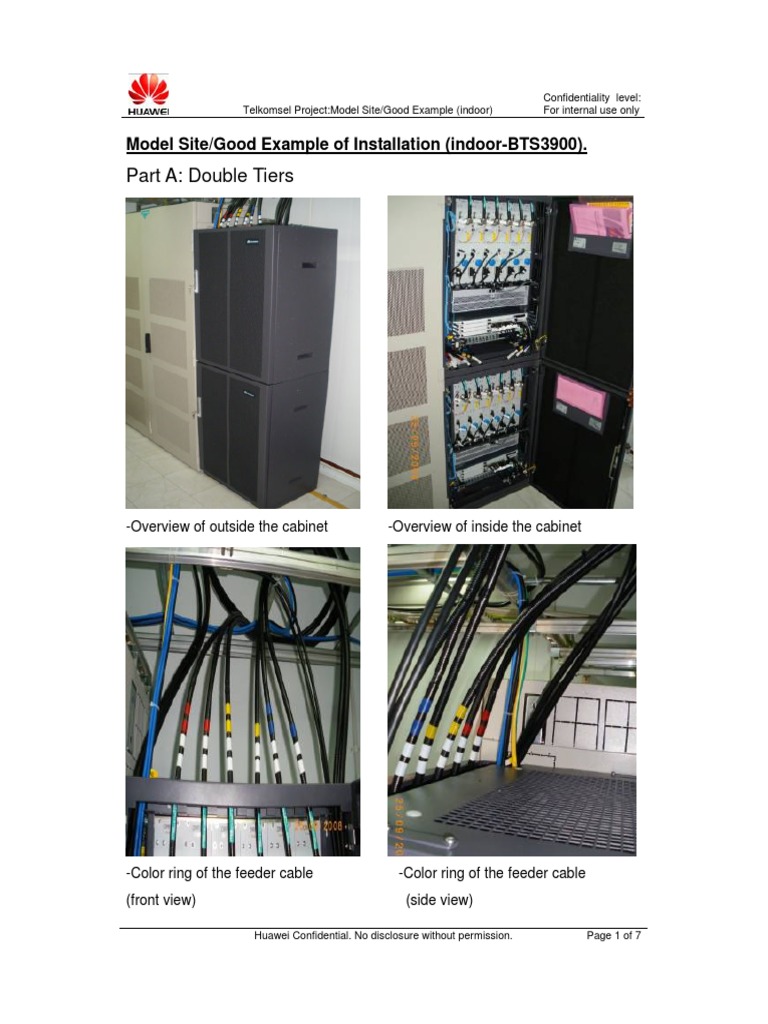 Model Site - Good Example - of Installation For Indoor | PDF ...