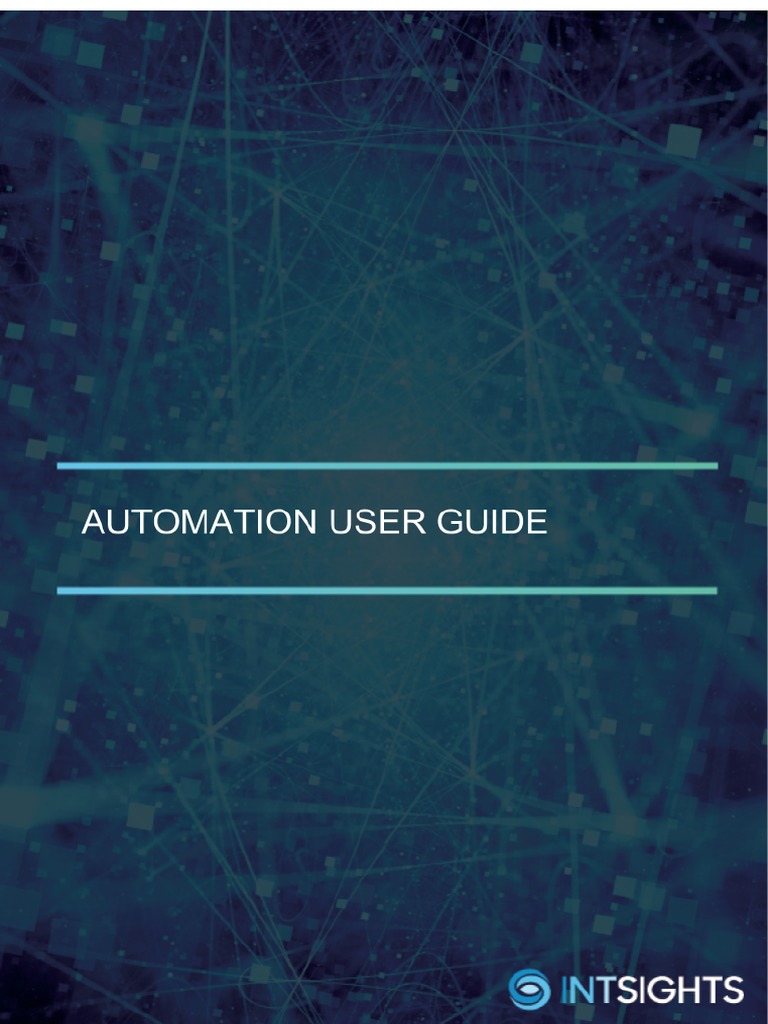 Automation User Guide | PDF | Active Directory | Proxy Server