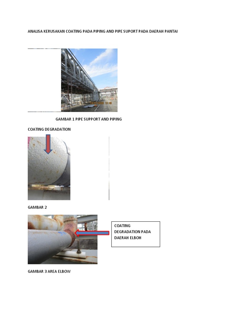 Tugas-Analisa Kerusakan Coating Pada Piping and Pipe Suport Pada Daerah ...