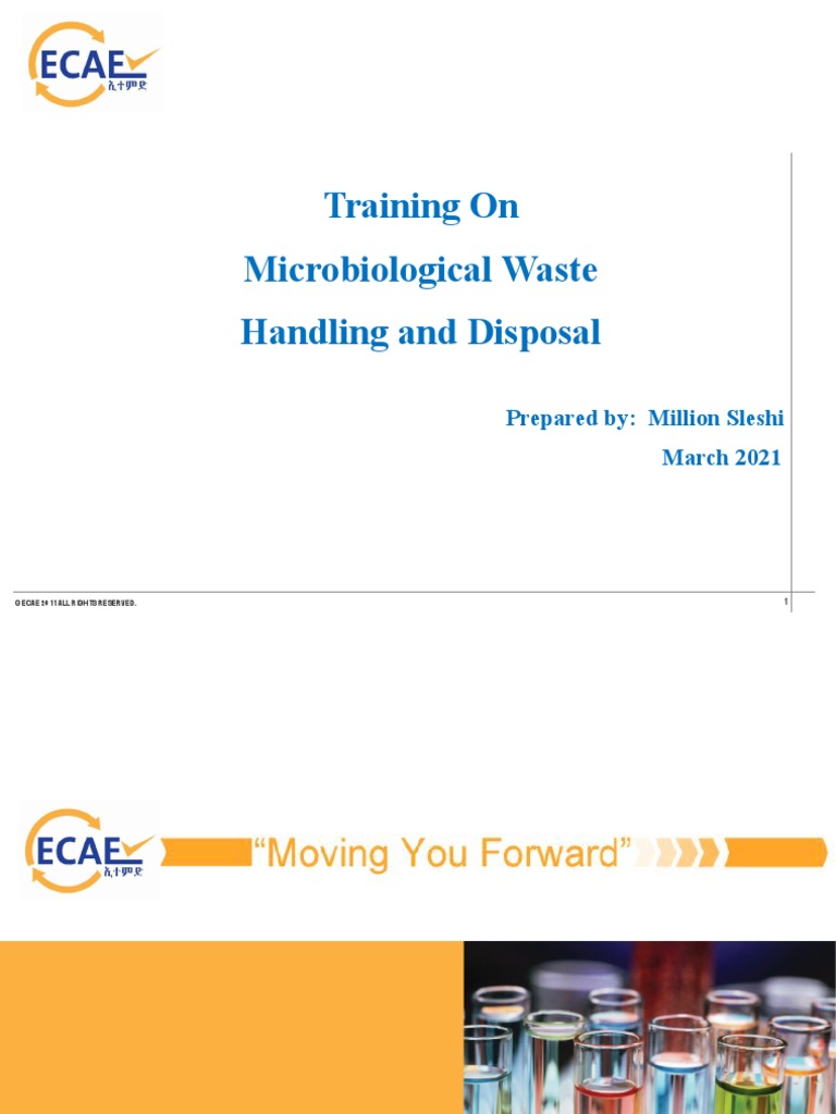 Microbiological Waste Handling and Disposal | PDF | Incineration | Waste