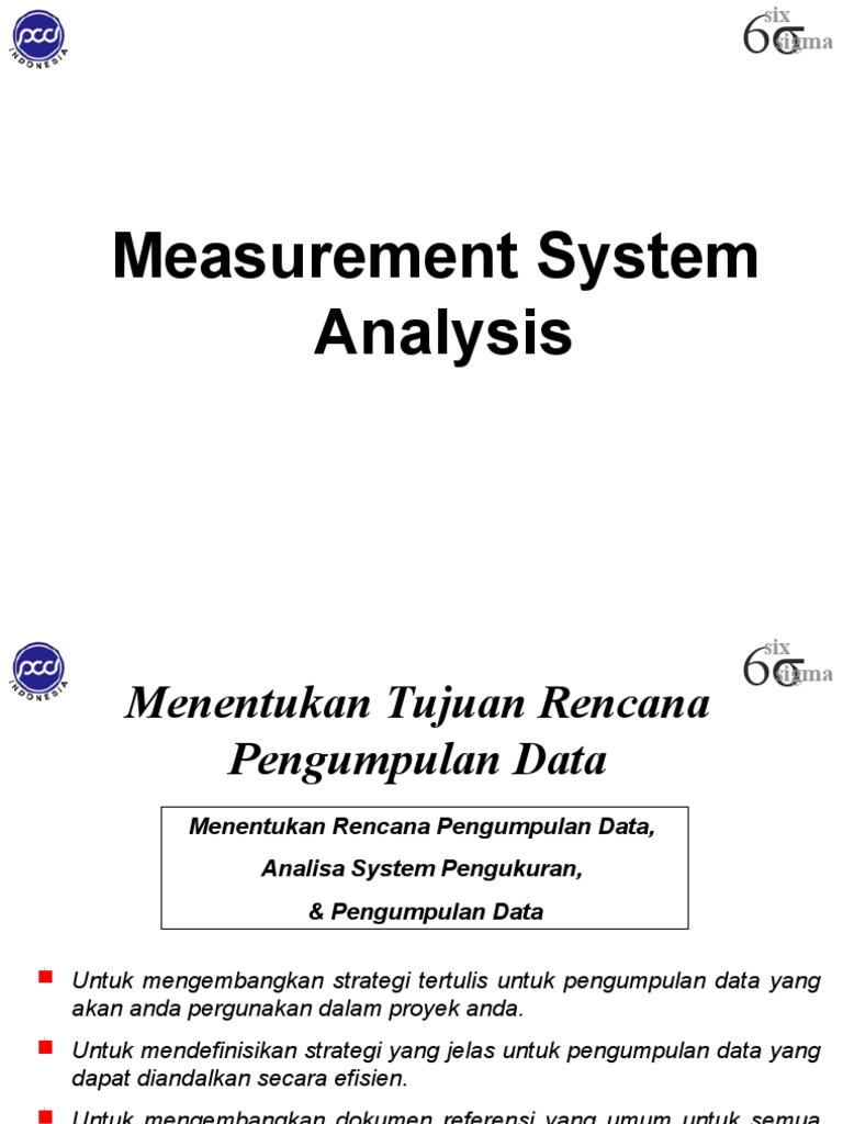 10 Measurement System Analysis | PDF