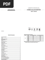 Solaxmax Error Codes | PDF | Power Inverter | Mains Electricity