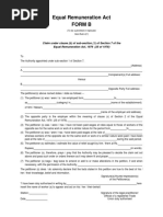 ACP Pay Fixation Form Template | PDF