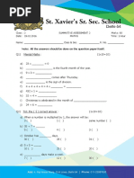 Class 2 Division Worksheet | PDF | Division (Mathematics) | Numbers