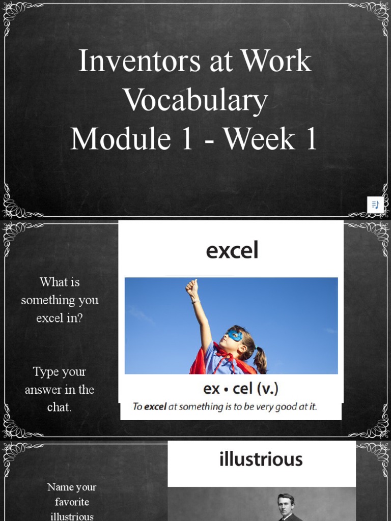 Inventor's Secret - Vocabulary | PDF