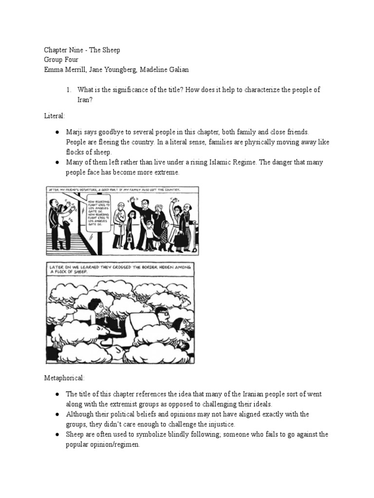 The Sheep Persepolis-2 | PDF