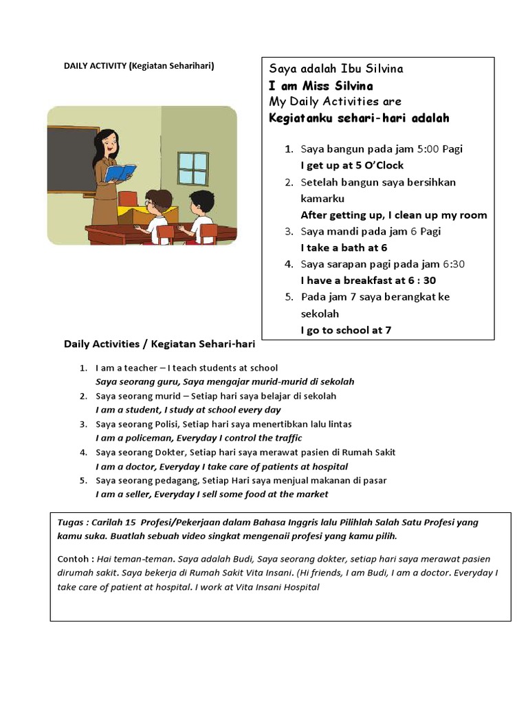 Daily Activity | PDF