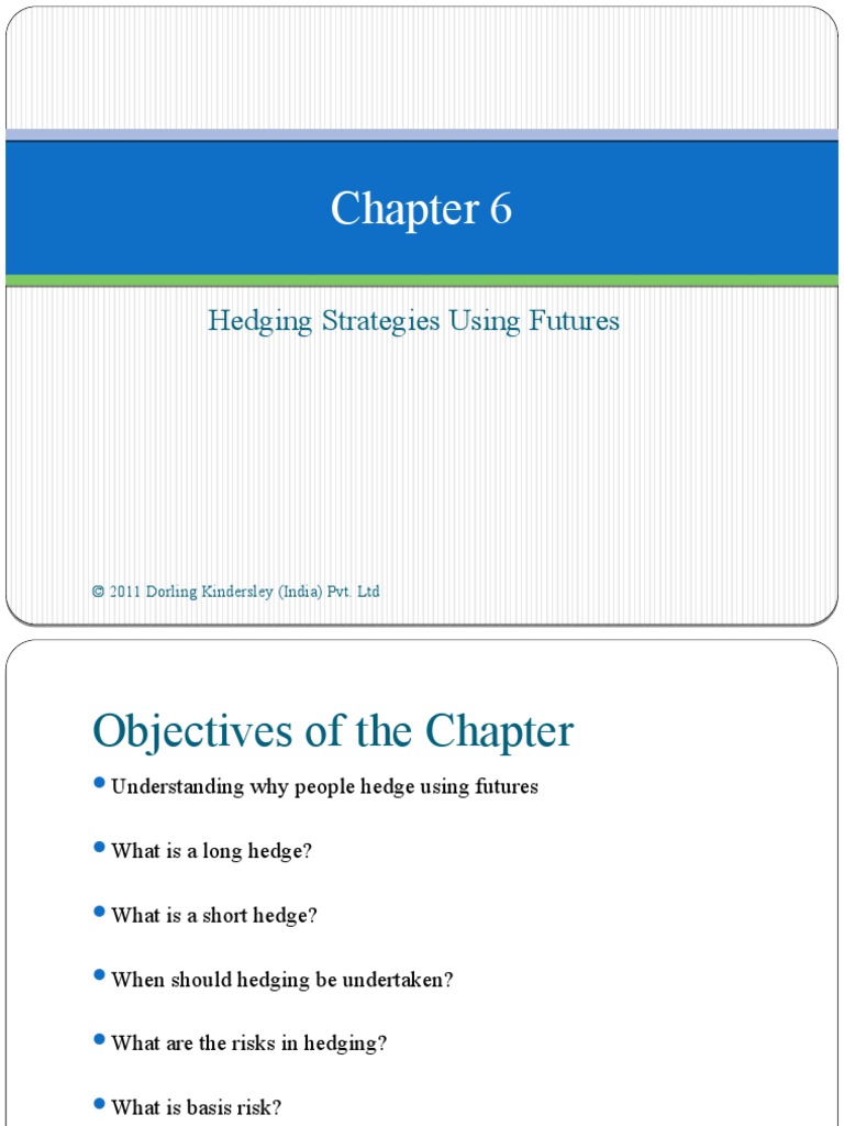 Chapter 06 Hedging Strategies Using Futures | PDF | Hedge (Finance ...