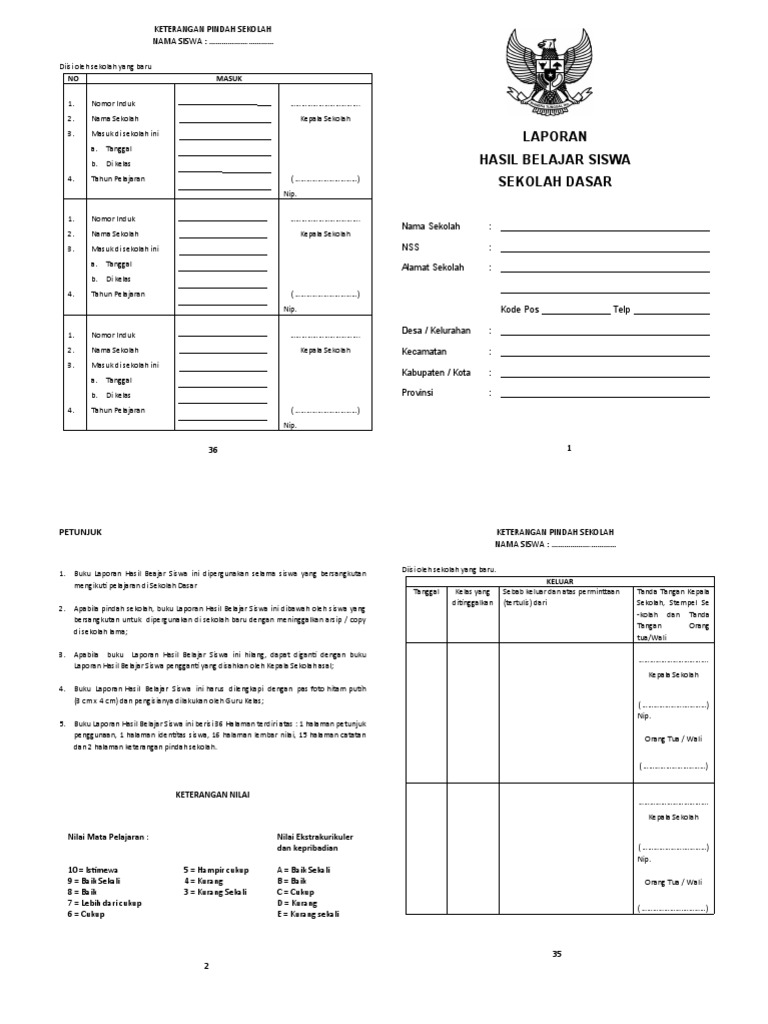 Blangko Raport | PDF