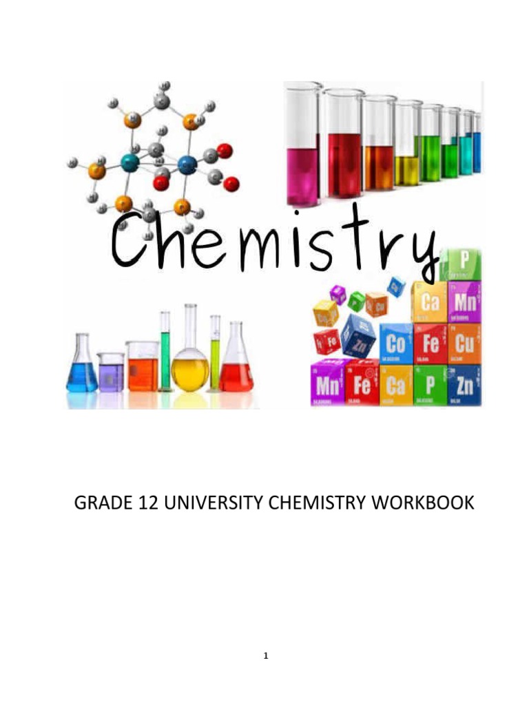 Grade 12 Workbook FULL | PDF | Chemical Polarity | Alkene
