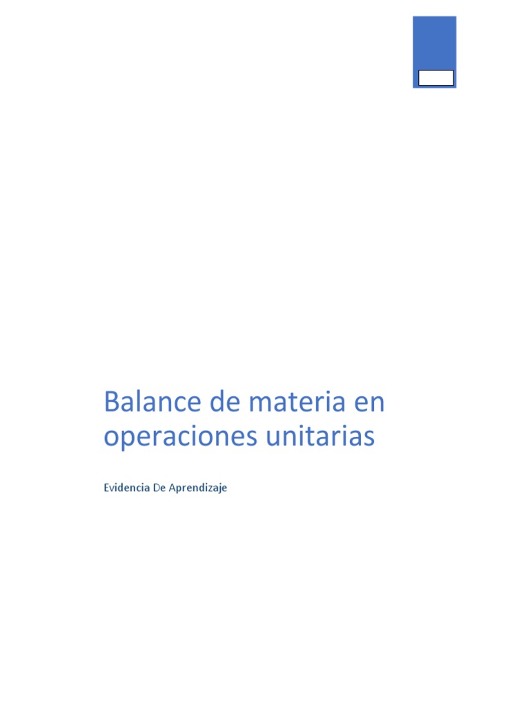 Bbme U3 Ea | PDF | Ingeniería de Procesos Químicos | Alimentos