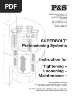 Superbolt Nut Torque | PDF | Screw | Nut (Hardware)