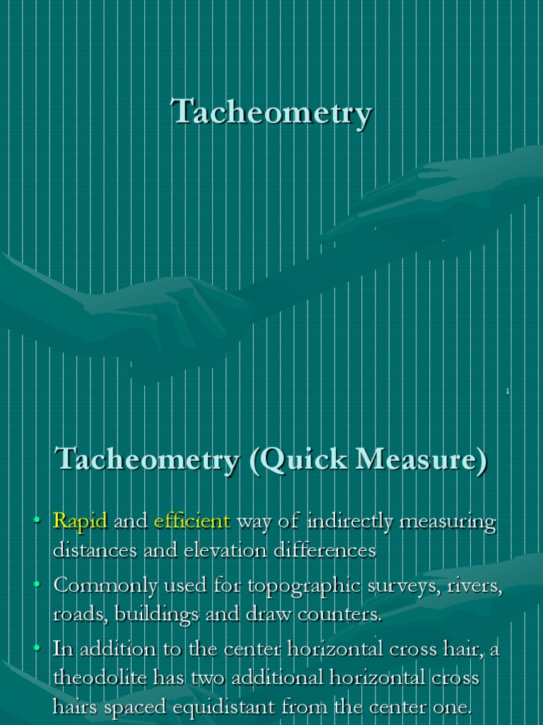 Techometry | PDF | Surveying | Metrology