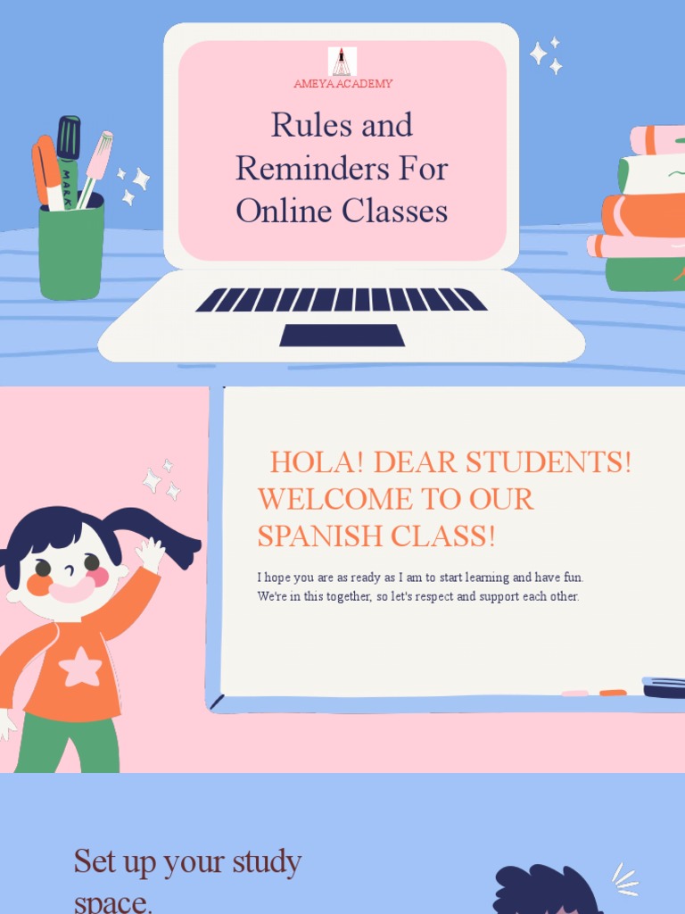 Online Class Rules and Etiquette Guide | PDF | Classroom | Communication