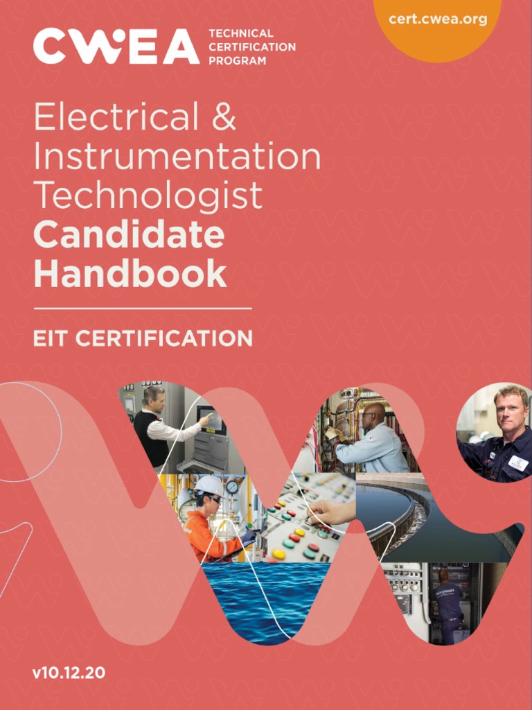 CWEA Certification Handbook - EIT | PDF | Professional Certification ...
