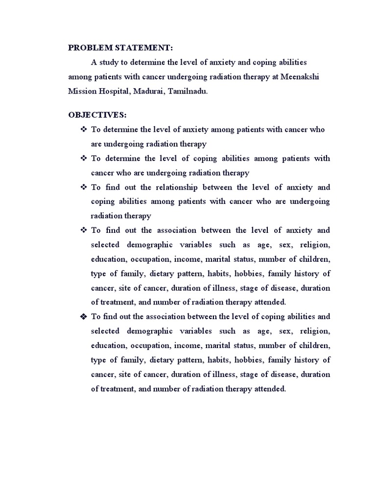 Ohp Sheet | PDF | Cancer | Radiation Therapy