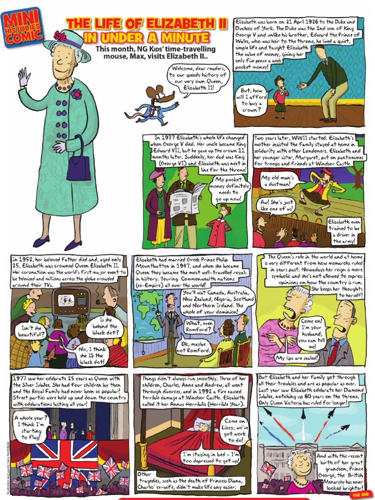 Queen-Elizabeth-II Comic | PDF