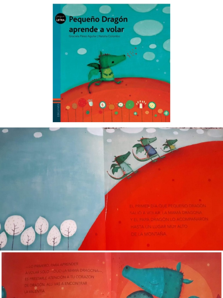 Pequeño Dragón Aprende A Volar | PDF