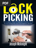 Lockpicking - Simplified PDF | PDF | Lock (Security Device) | Security Engineering
