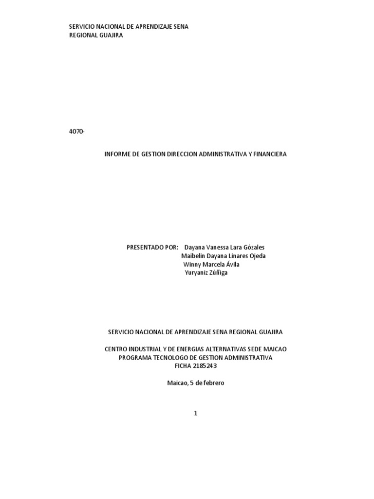 Informe Extenso | PDF | Logística | Software