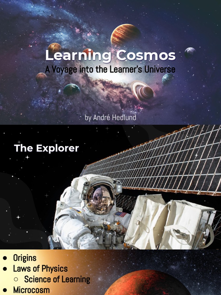 Exploring the Learning Cosmos | PDF | Physics | Universe