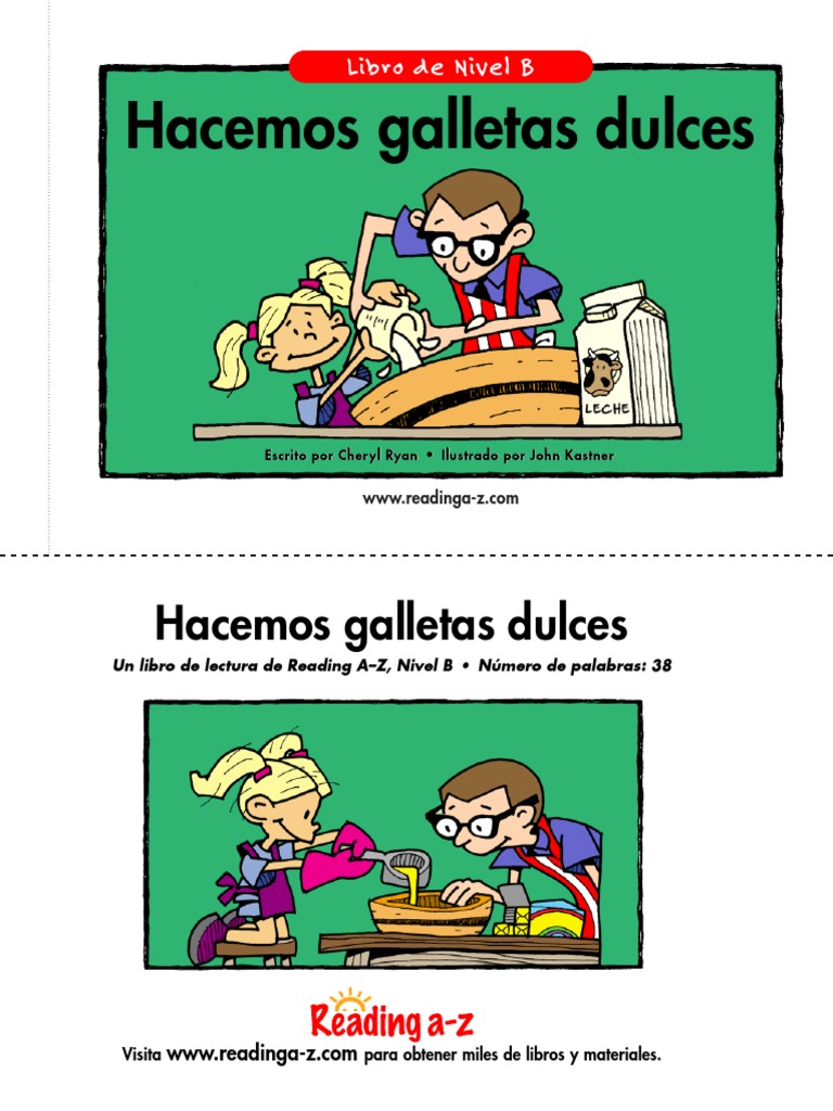 Hacemos Galletas Dulces | PDF | Cocina, comidas y vino