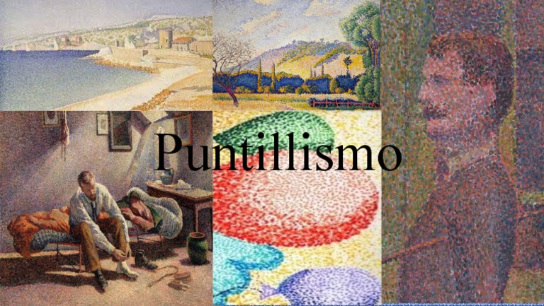 Puntillismo. Power Point, James Ureña | PDF