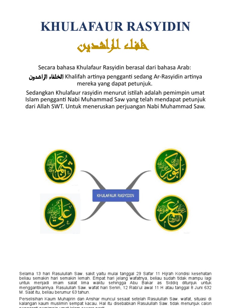 Khulafaur Rasyidin | PDF