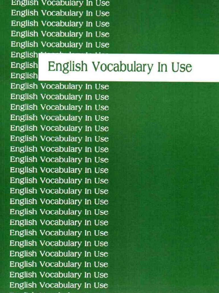 English Vocabulary in Use | PDF