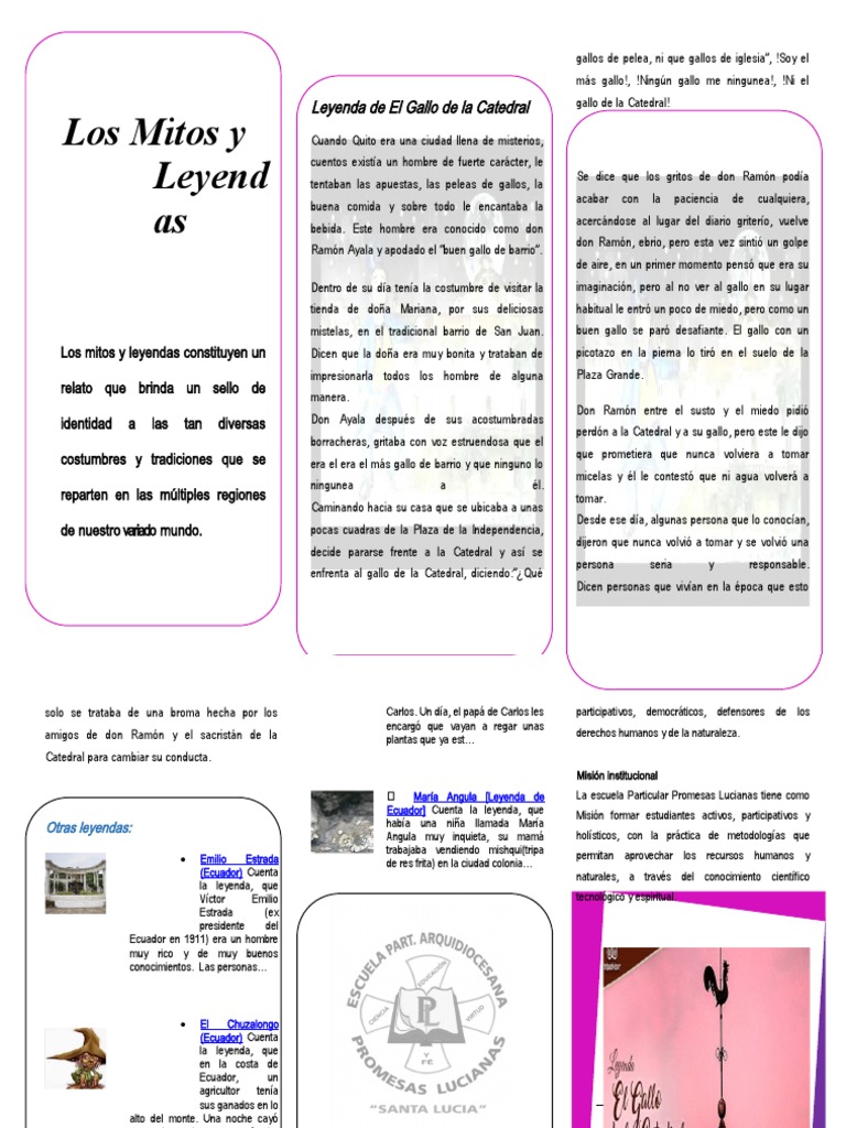 Gallo de La Catedral | PDF | Ecuador