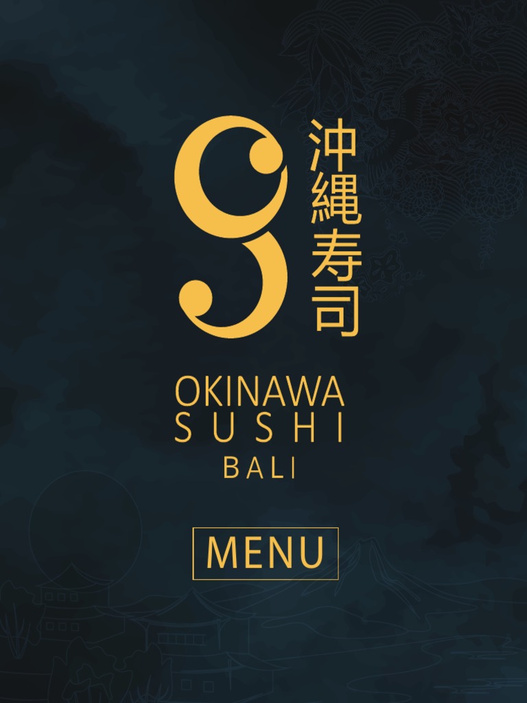 Okinawa Sushi Bali Menu | PDF