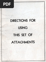 How To Use Greist Attachments | PDF | Textile Arts | Sewing