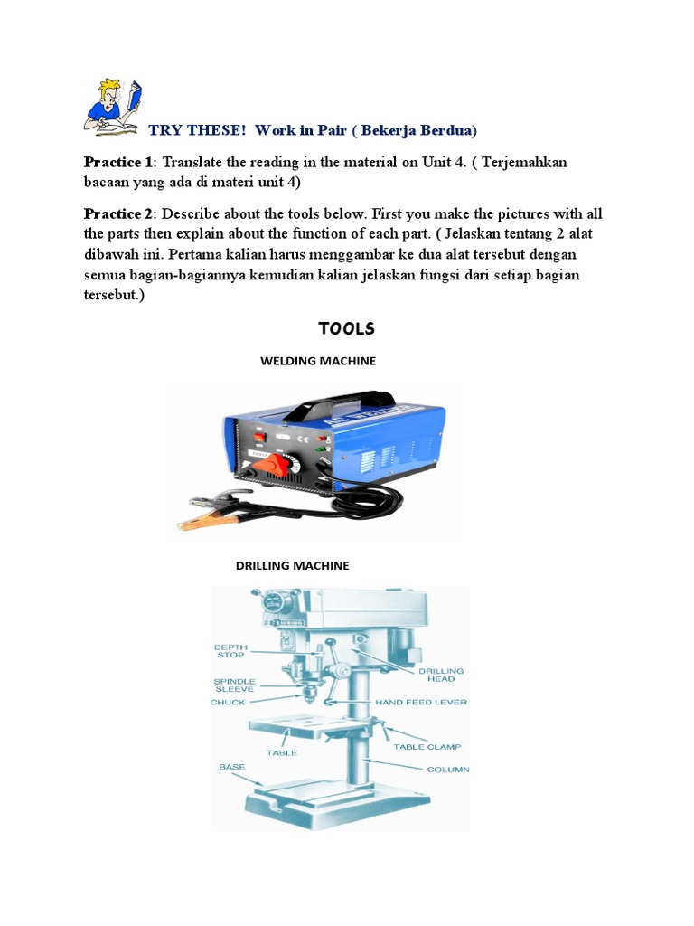 Task 4 Describing Tools | PDF | Home & Garden