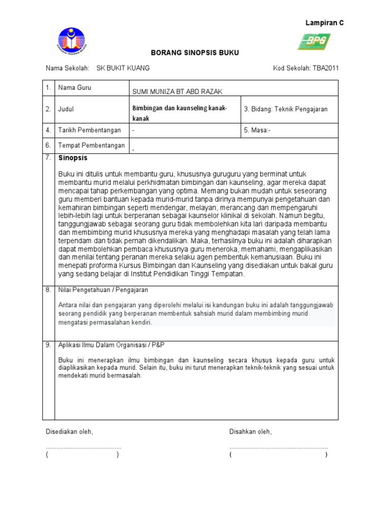 Ulasan Buku (1) K.SUMI | PDF