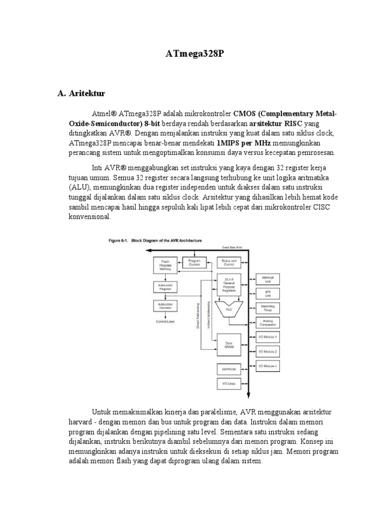 ATmega 328 P | PDF | Komputer | Teknologi & Rekayasa