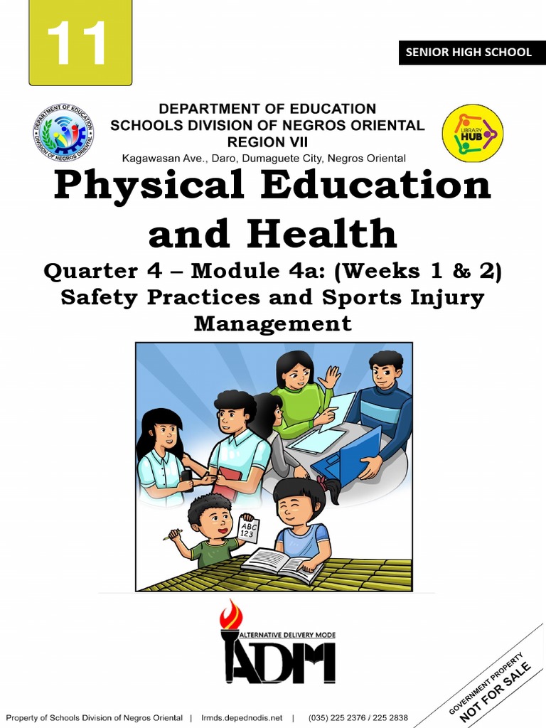PE11 Q4 Module4a Weeks1and2 | PDF | Knee | Concussion