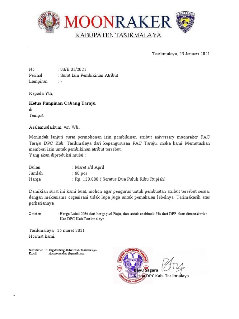 SURAT IJIN PEMBIKINAN ATRIBUT - 30 (1) - Dikonversi | PDF