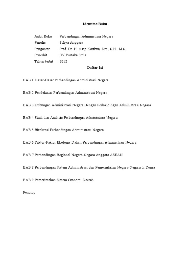 Resume Buku | PDF