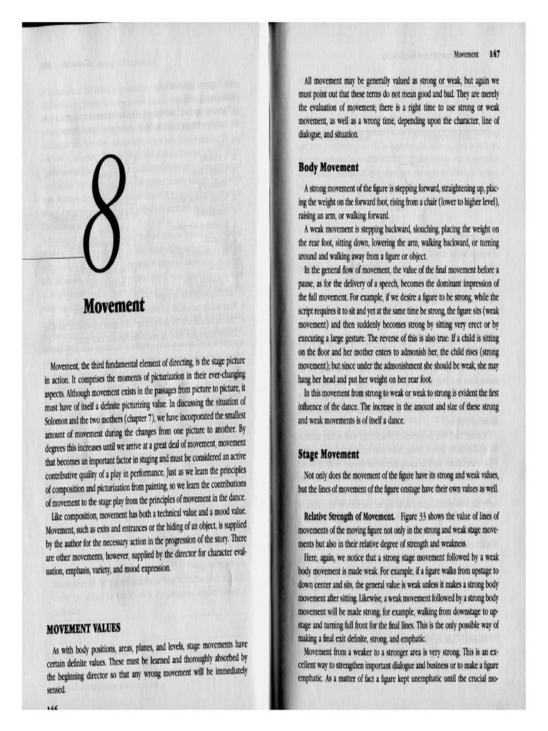 Directing 101 - Movement | PDF