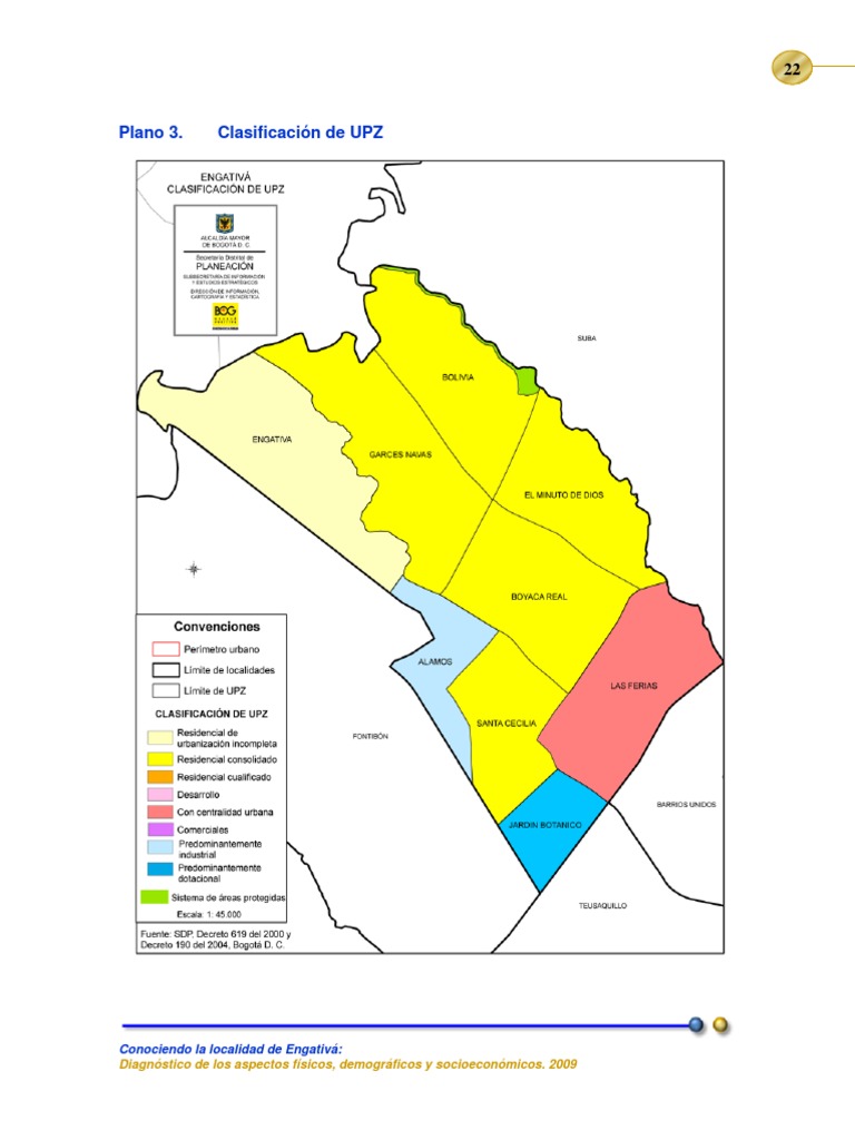 UPZ y Barrios Engativa | PDF