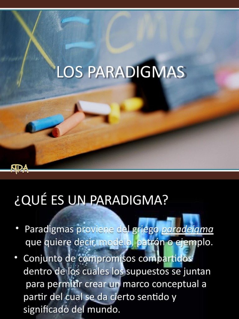 Tipos y Características de Paradigmas | PDF | Paradigma | Interacciones ...