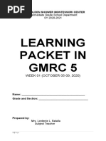 GMRC Grade 5 Values Education Plan | PDF | Lesson Plan | Empathy
