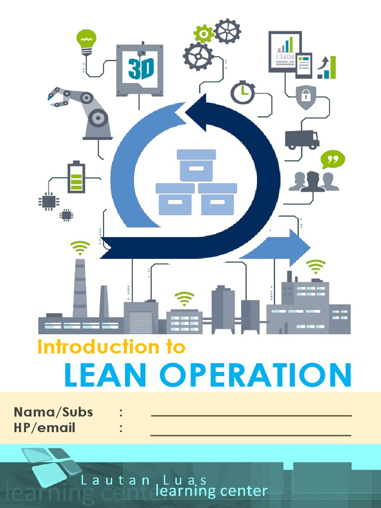 Lean Operation: Konsep & Prinsip | PDF