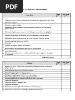 ECCD Checklist KINDERGARTEN | PDF