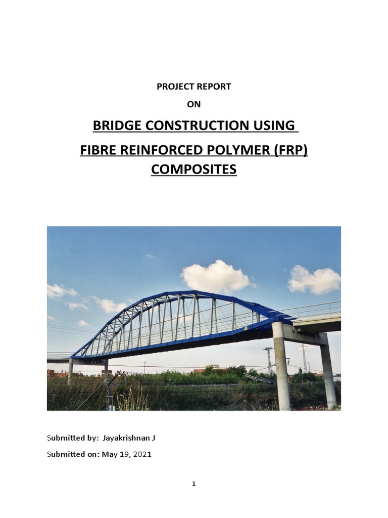 Bridge Construction Using FRP Composites | PDF | Fibre Reinforced ...