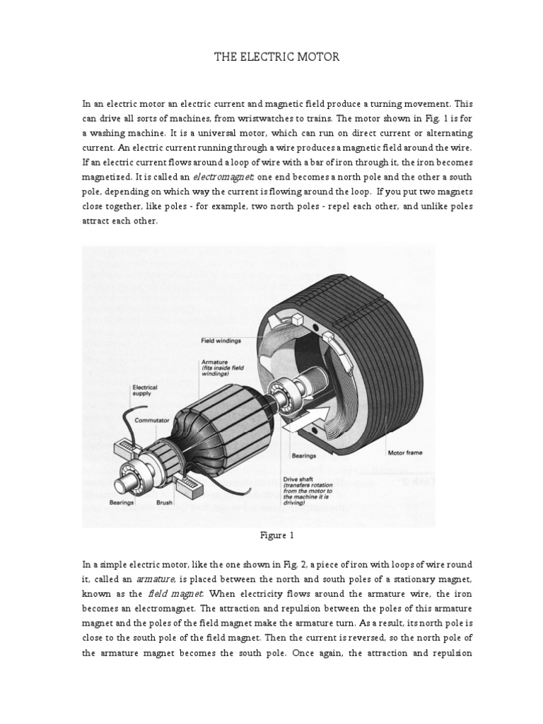 Understanding How Electric Motors Work | PDF | Electric Motor ...