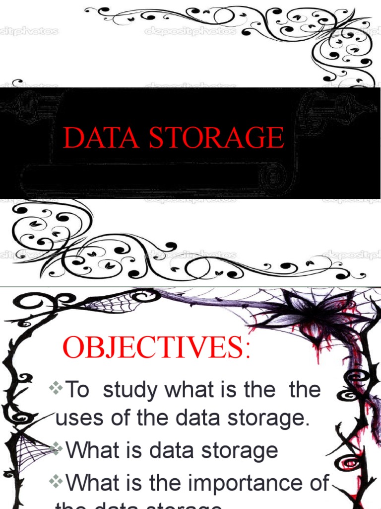 Data Storage Pdf
